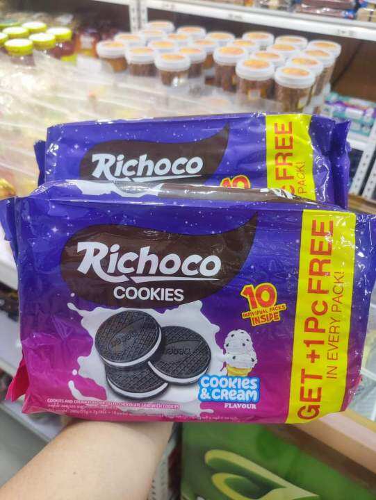 richoco cookies buy 1 take 1 10 individual packs inside biscuit | Lazada PH