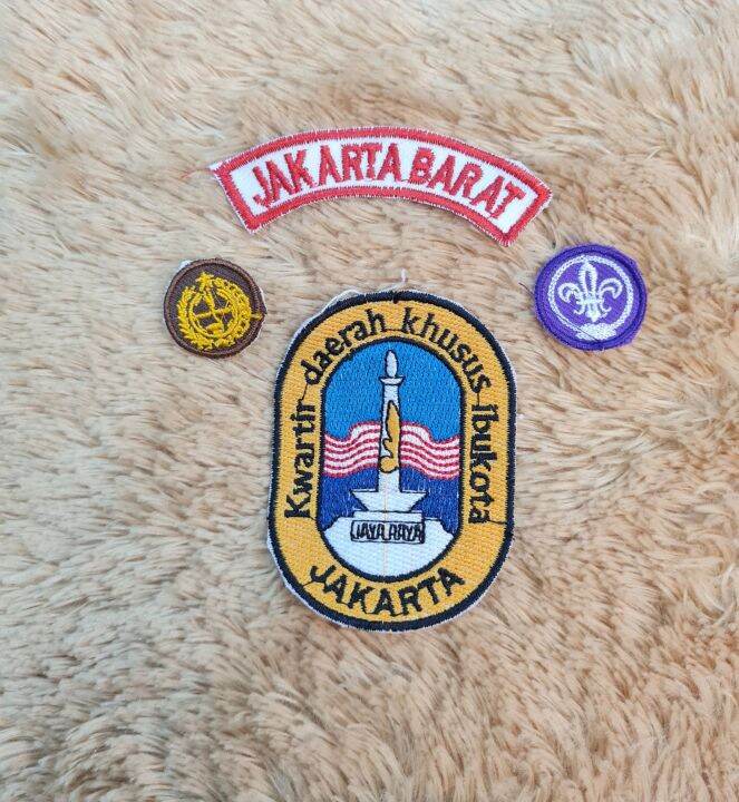 ATRIBUT PRAMUKA JAKARTA BARAT CEWEK | Lazada Indonesia
