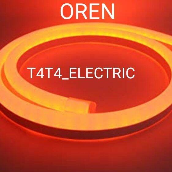 NEON FLEX DC 5 METER WARNA OREN HITATO | Lazada Indonesia
