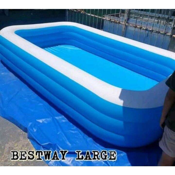 BESTWAY LARGE FAMILY SWIMMING POOL 3 LAYER | Lazada PH