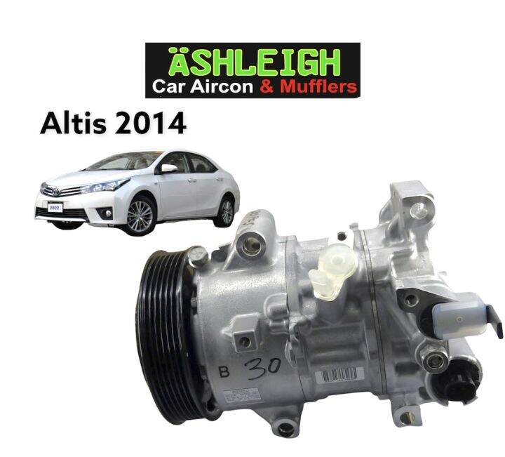 Toyota Altis 2014 Compressor Car aircon parts supplies airconditioning ...