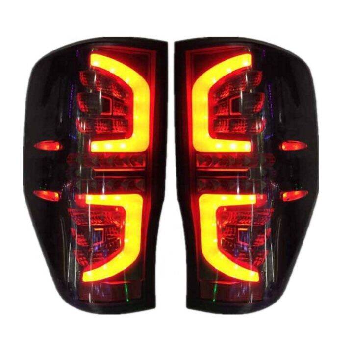 A pair for 2015~2018 for Ford ranger LED tail light T6 T7 T8 MK2 raptor ...