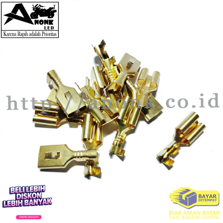 Skun klakson / Skun gepeng Cewek / Skun Kabel Gepeng (2 PCS) | Lazada Indonesia