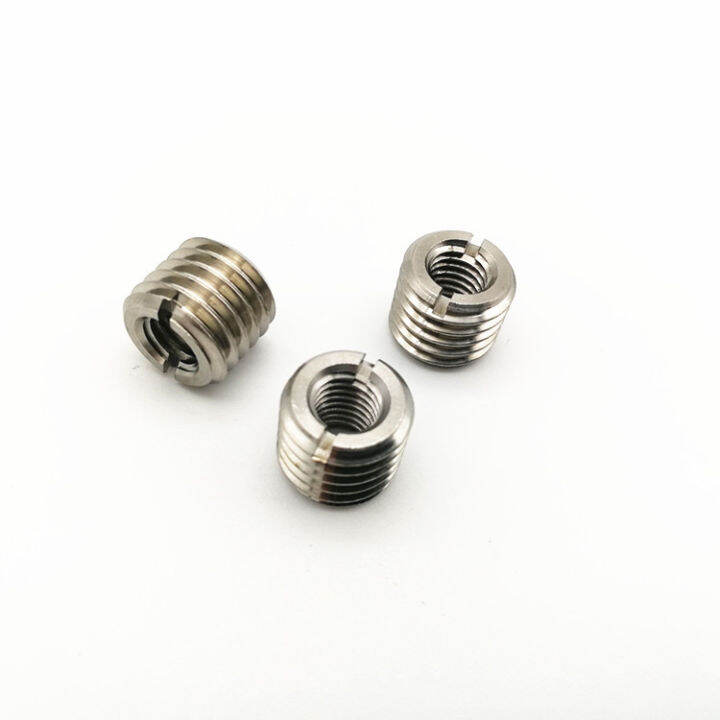 Internal and External Teeth Slotted Thread Insert M3 to M2 M4 to M2 M4 ...