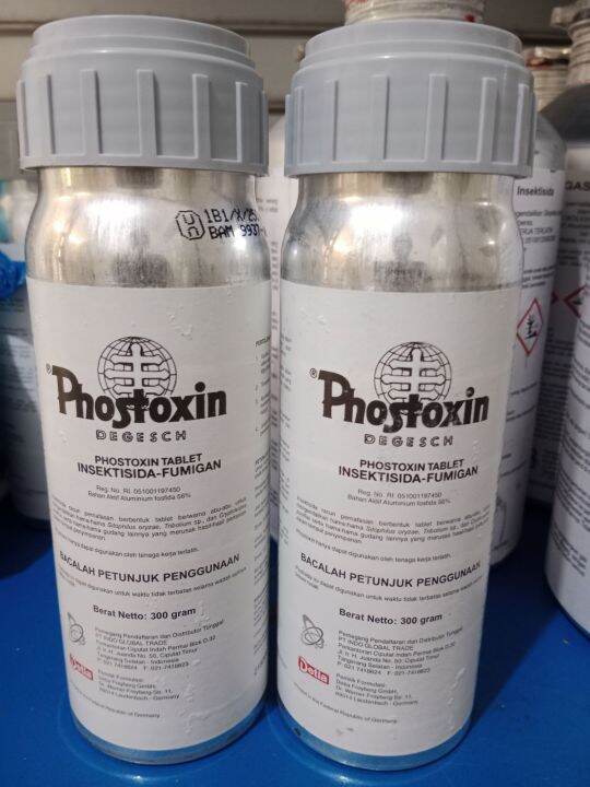 Phostoxin German Original kemasan 100 butir pestisida fumigasi | Lazada ...