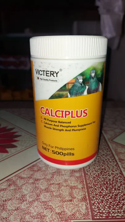 CALCIPLUS VICTERY 500 PILLS CANNISTER | Lazada PH
