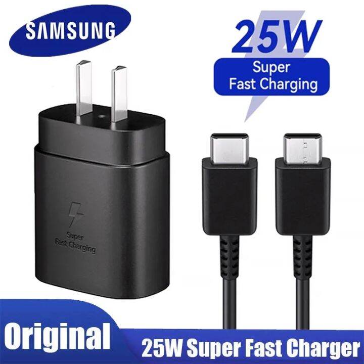 Samsung Fast Charger US Adapter 25W Super Fast Charge Type C For Galaxy ...