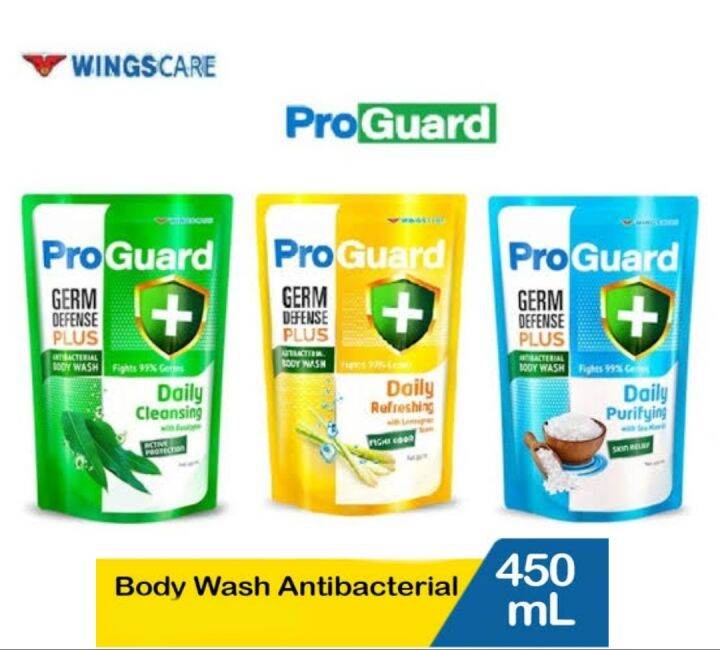 ProGuard Antibacterial Body Wash Germ Defense Plus Sabun Cair 450ml ...