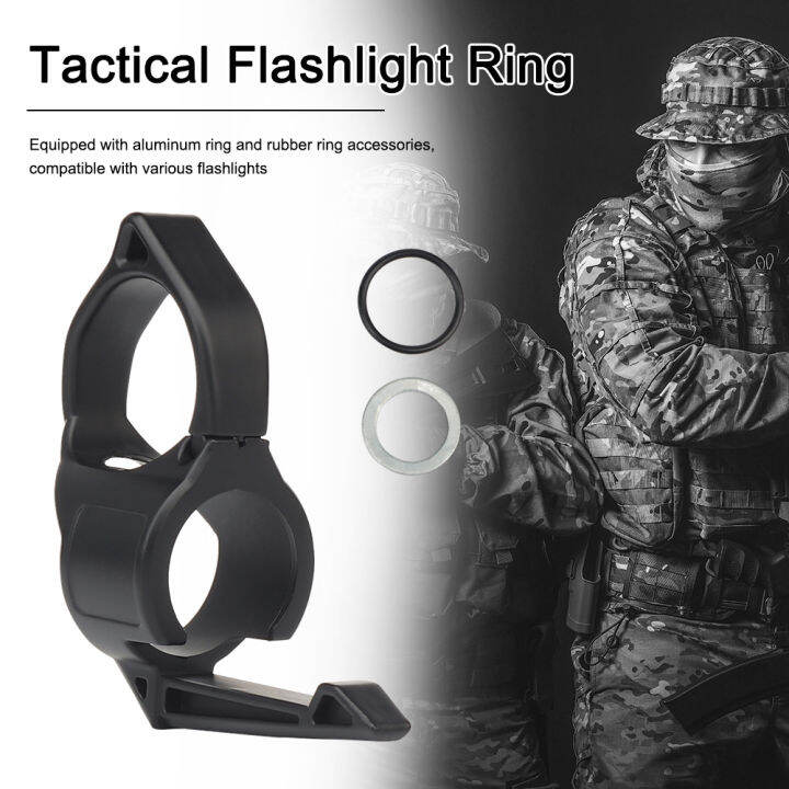 Tactical Ring For Flashlight Convoy S15 S2+ S3 อุปกรณ์เสริมสำหรับไฟฉาย ...