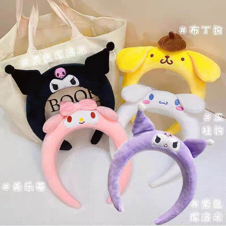BANDO SANRIO BANDO FLUFFY SANRIO HEADBAND BANDANA SANRIO KUROMI ...
