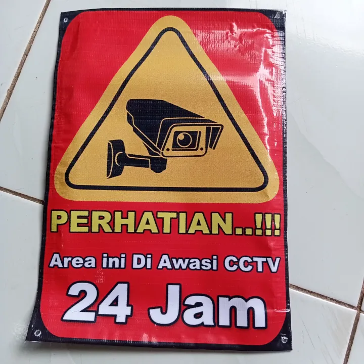 Spanduk CCTV Area | Lazada Indonesia