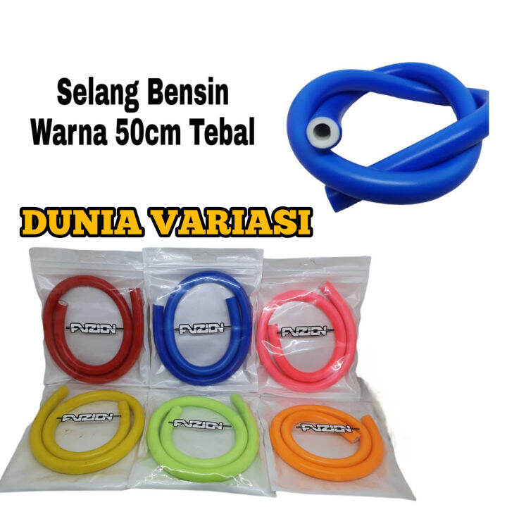 SELANG BENSIN VARIASI 50 CM.UNIVERSAL UNTUK SEMUA MOTOR | Lazada Indonesia
