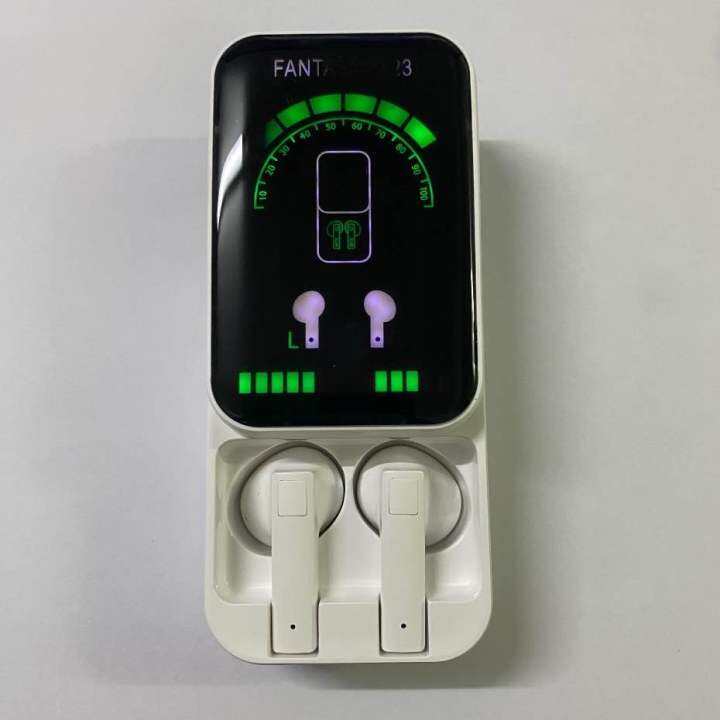 หูฟังบลูทูธ พร้อมแท่นชาร์จ หน้าจอดิจิตอล KT15 PRO TRUE WIRELESS ...