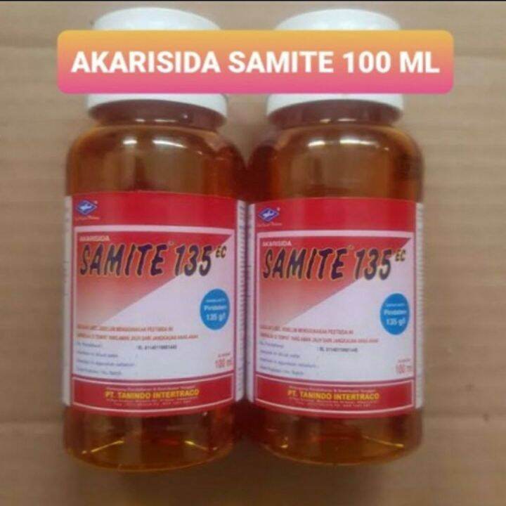 Obat Hama Tanaman Samite 135 EC 100 ml Akarisida Insektisida | Lazada ...