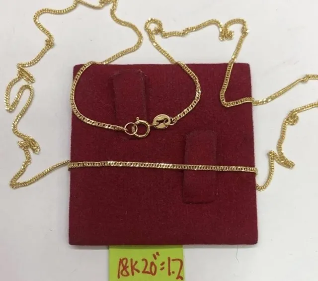 PAWNABLE 18k SAUDI GOLD JAPAN CHAIN 20” | Lazada PH