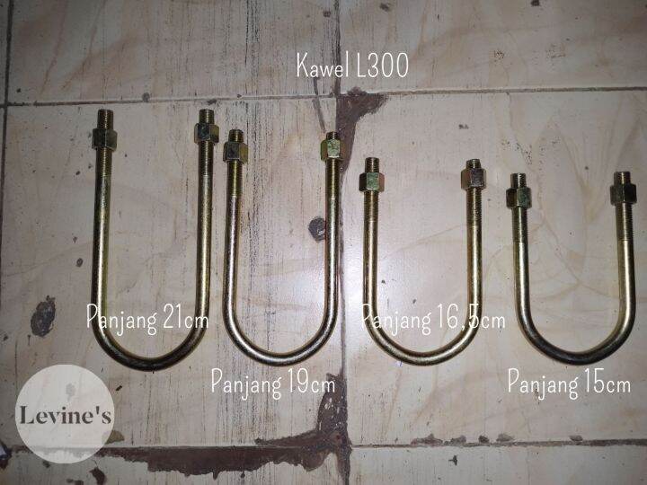 kawel l300 ubolt L038 cekak pir futura kawel per t120ss u bolt kuda ...