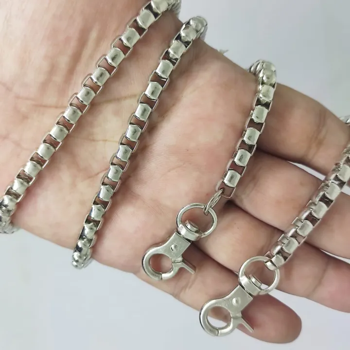 Rantai Tas ulir silver panjang 110cm plus pengait | Lazada Indonesia
