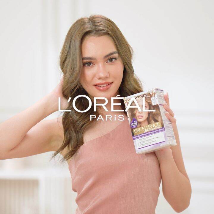 LOreal Paris Excellence Ash Supreme Set of 2 - Hair Color Set with Anti ...