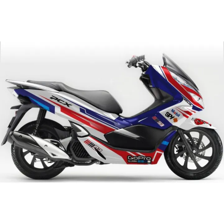 decal pcx 160 full body sticker variasi decal pcx stiker striping ...