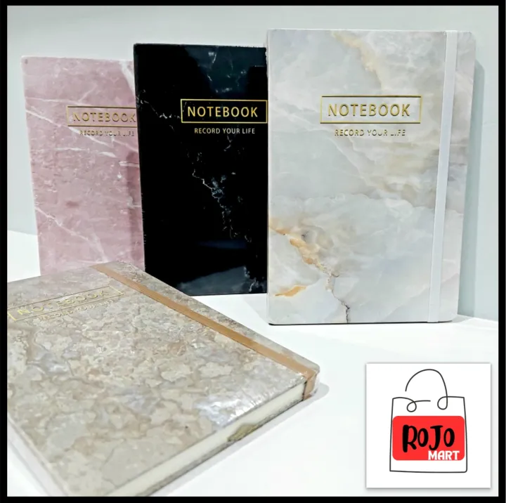MARBLE JOURNAL / HARDBOUND / NOTEBOOK / GARTER LOCK | Lazada PH