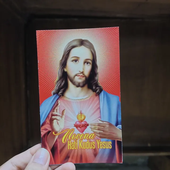LEMBAR PANDUAN DOA NOVENA HATI KUDUS YESUS | Lazada Indonesia