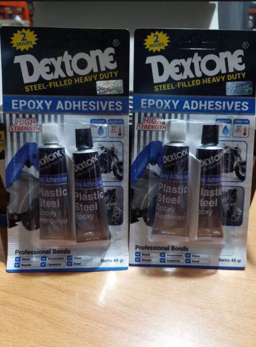 LEM BESI DEXTONE PS EPOXY Adhesives 48 gram Hours plastic steel Lem ...