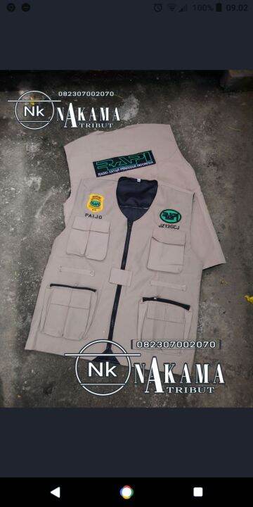 ROMPI RAPI ROMPI BANKOM RADIO ANTAR PENDUDUK INDONESIA FREE BORDIR NAMA ...