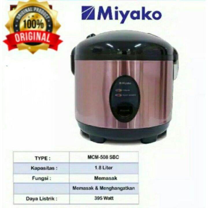 MCM-508 SBC magic com 1.8 liter Miyako / rice cooker Miyako mcm508sbc ...
