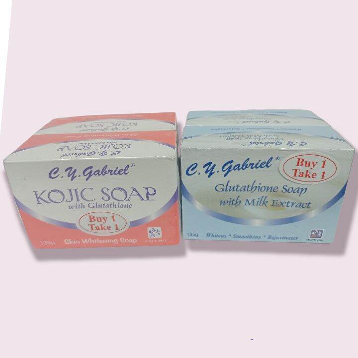 CY GABRIEL KOJIC SOAP/GLUTATHIONE SOAP BUY 1 TAKE 1 | Lazada PH