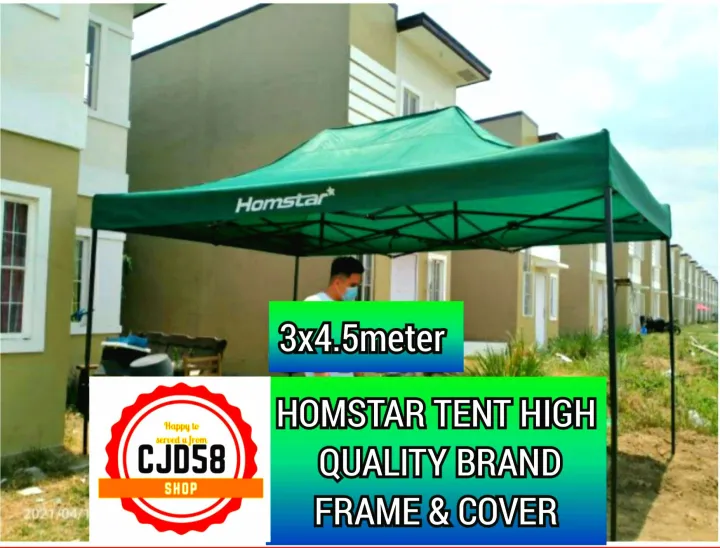 Tent retractable (Homstar brand) frame & Cover/(3×4.5meter)complete set ...