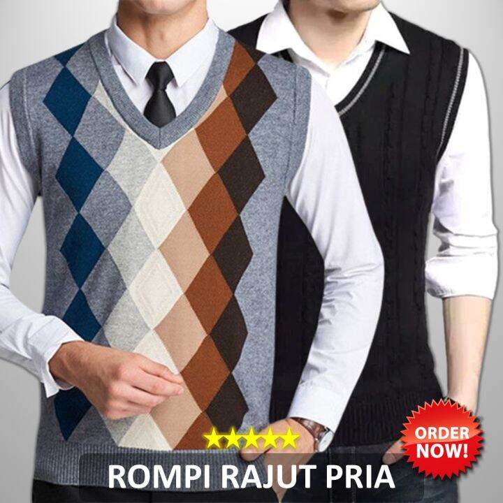 Baju Rompi Pria Keren | Lazada Indonesia