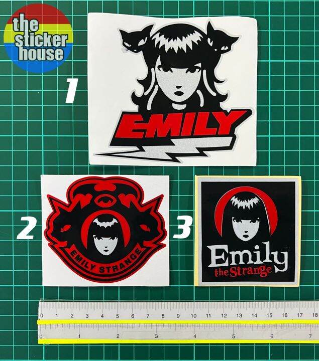 EMILY THE STRANGER / EMILY CATS STICKER CUTTING OVERLAPPING REFLECTIVE ...