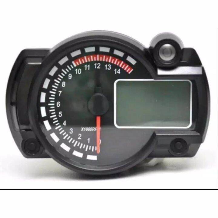 Speedometer Sepeda Motor Digital Led Universal Model KOSO | Lazada ...