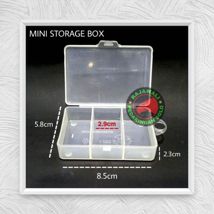KOTAK KANCING MINI BOX PERKAKAS KOTAK KAIL STORAGE BOX KECIL | Lazada ...