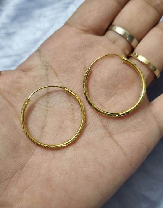 10k Gold Loop Earring | Lazada PH