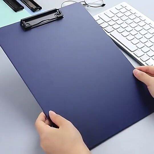Plastic Clip Board (Long) Writing Sheet Pad Clip Board File Folders ...