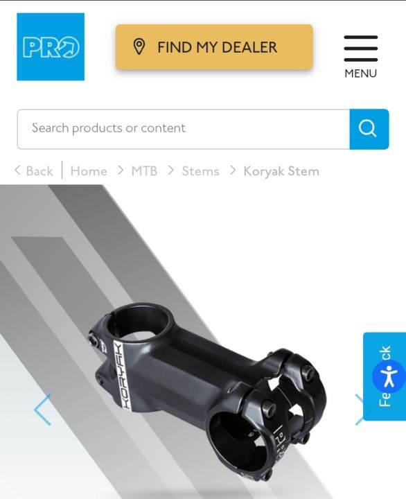 PRO KORYAK MTB Hb STEM (Shimano Di2 integration) | Lazada PH
