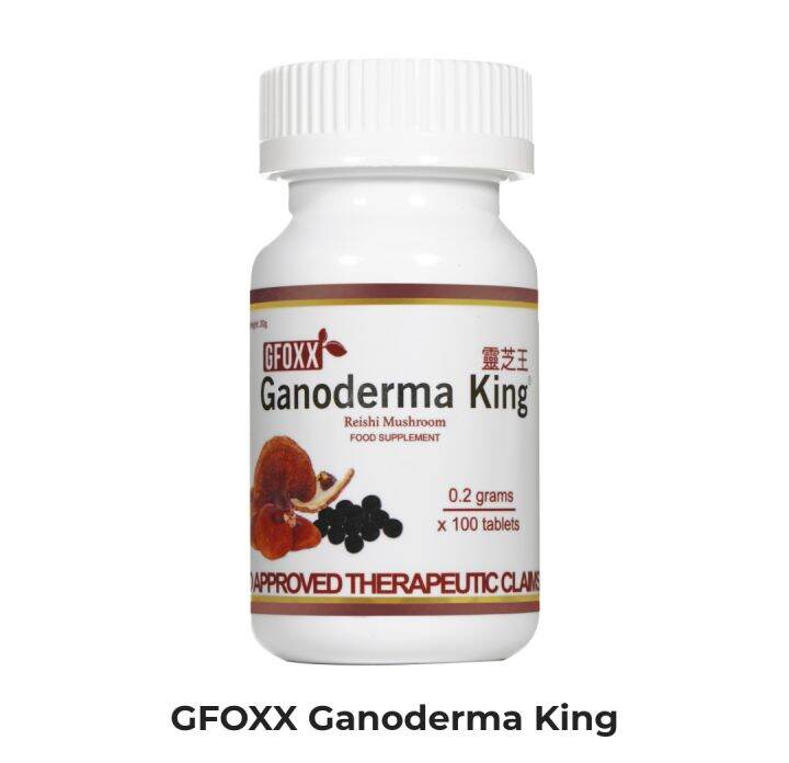 Gfoxx Ganoderma King Reishi Mushroom, 100 Tablets | Lazada PH