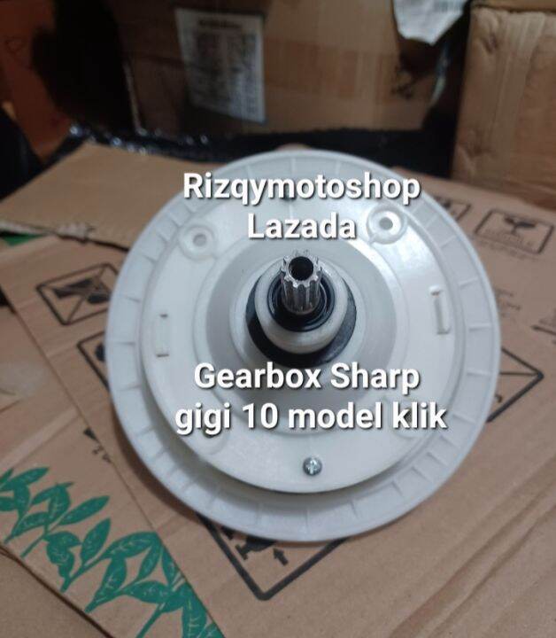 GEARBOX MESIN CUCI SHARP AQUAMAGIC KLIK ES-T75 ES-T77 ES-T85CL ES-T95CL ...