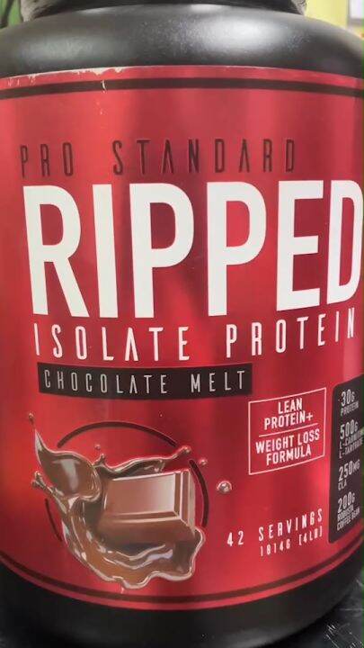 Whey Labs Ripped Isolate Whey Protein 4lbs - (เวย์โปรตีนลดไขมัน เสริม ...