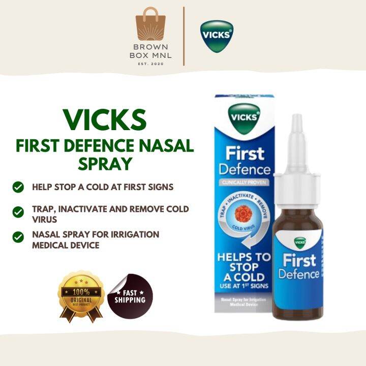 VICKS First Defense Nasal Spray 15ml | Lazada PH
