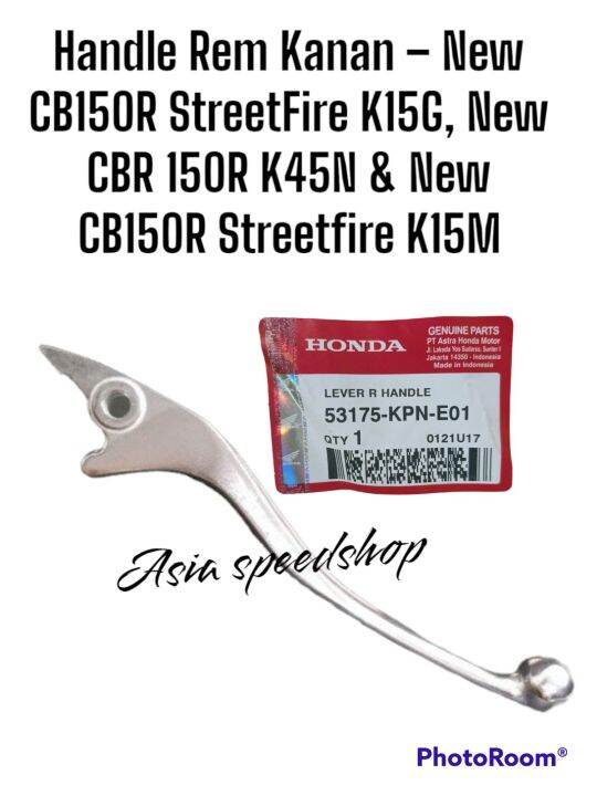 Handle Rem Kanan – New CB150R StreetFire K15G, New CBR 150R K45N & New ...