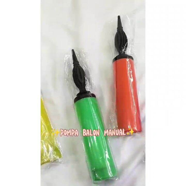 Pompa Balon Tangan Kualitas Premium | Manual Balloon Hand Pump | Lazada ...