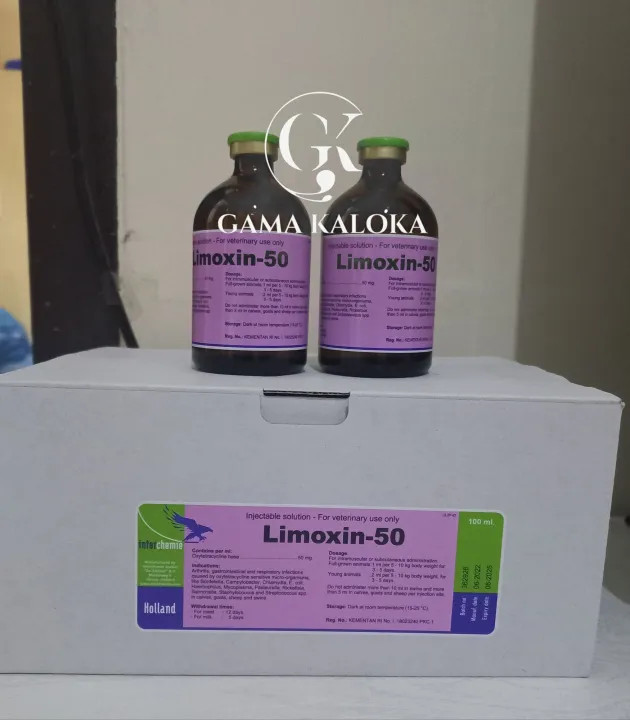 Limoxin-50 100ml Oksi tetra cyclin Injeksi | Lazada Indonesia