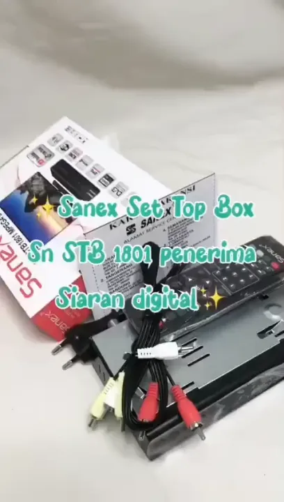 Set Top Box Sanex STB | Lazada Indonesia