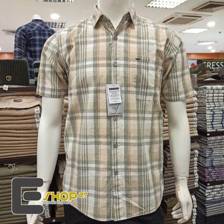 kemeja casual pria brand GIANI GRACIO G71102 050 01 | Lazada Indonesia