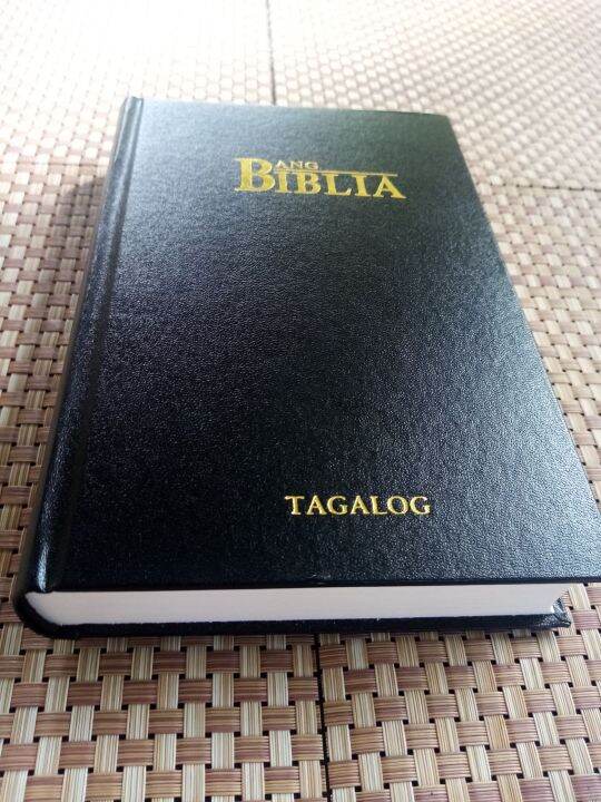 TAGALOG BIBLE HARD BOUND BIG THUMB INDEX | Lazada PH