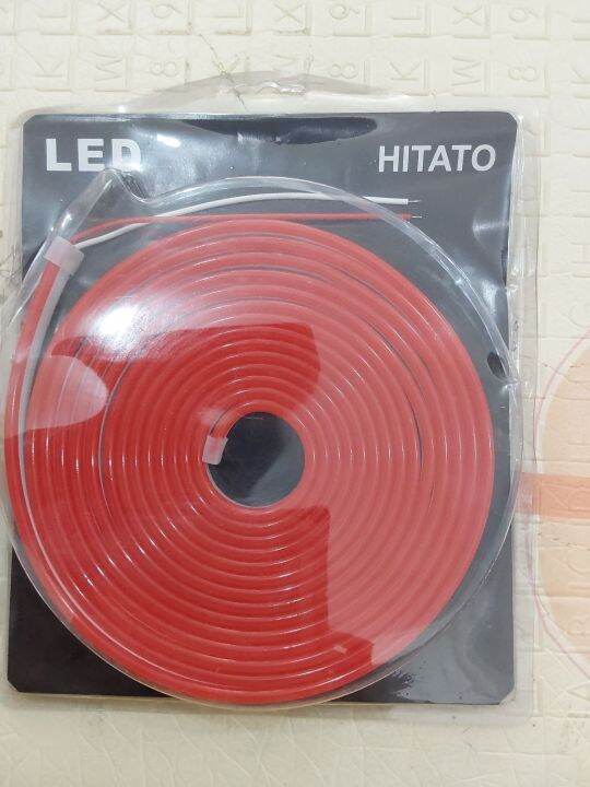 NEON FLEX DC 5 METER WARNA MERAH | Lazada Indonesia