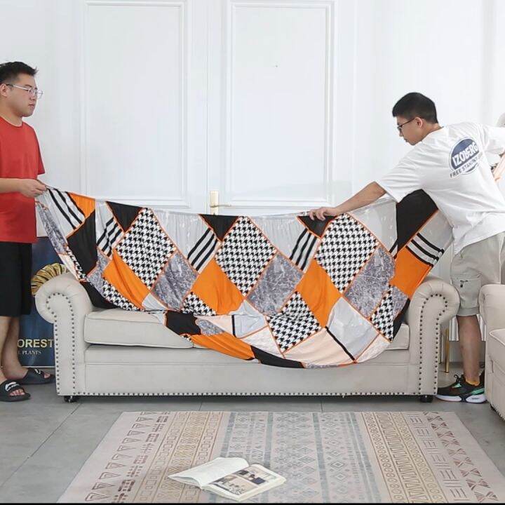 3 Pcs Sofa Cover Set for 3 Seater and 2 Single Set Home Living ...