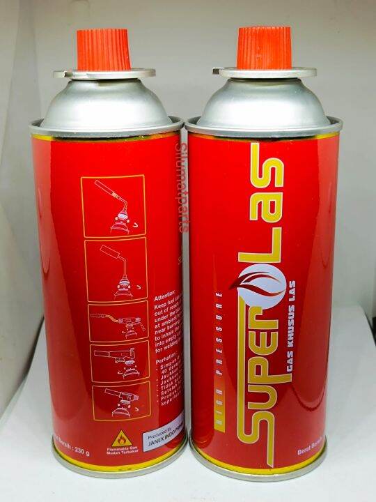 Gas Kaleng Super Las / Red Gas / Gas Hicook / Gas Las / Gas Cartridge ...